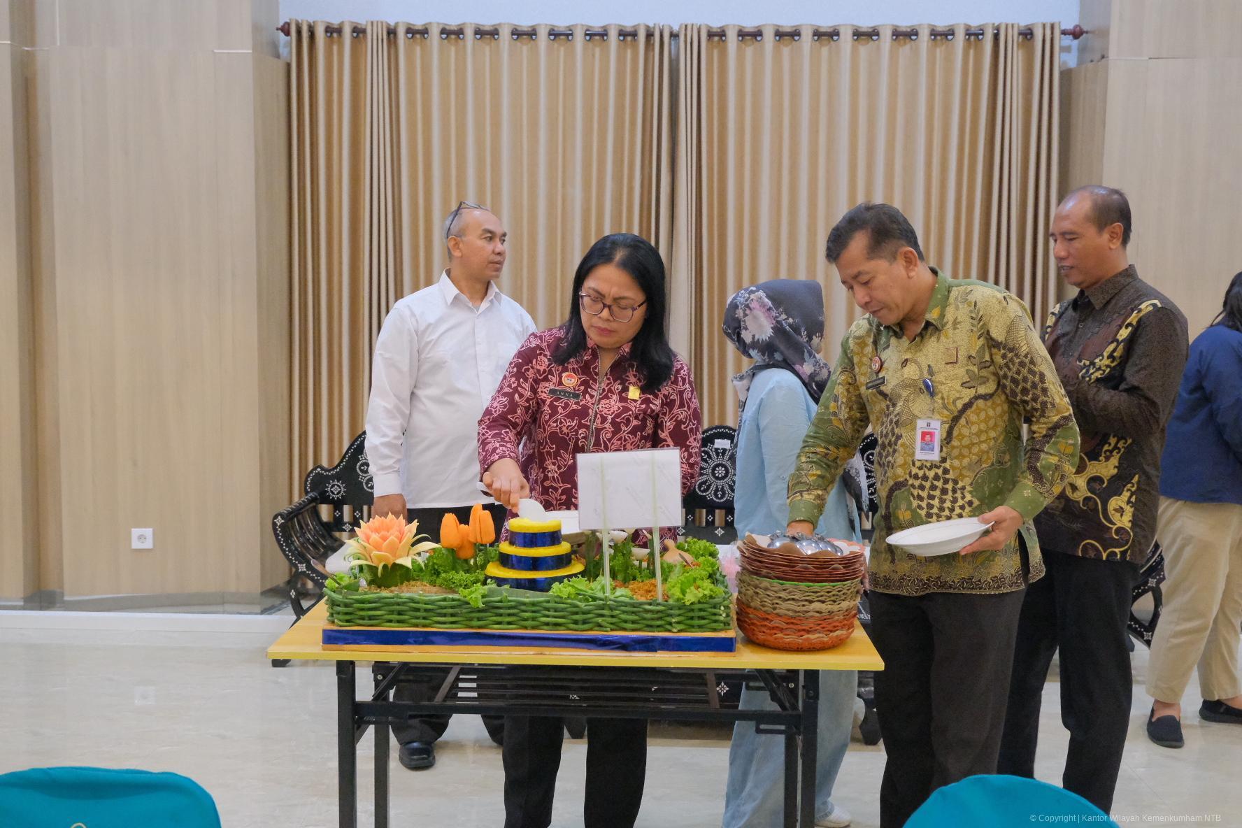 Kanwil Kemenkum NTB Ikuti Tasyakuran Hari Pengayoman ke-80 Secara Virtual