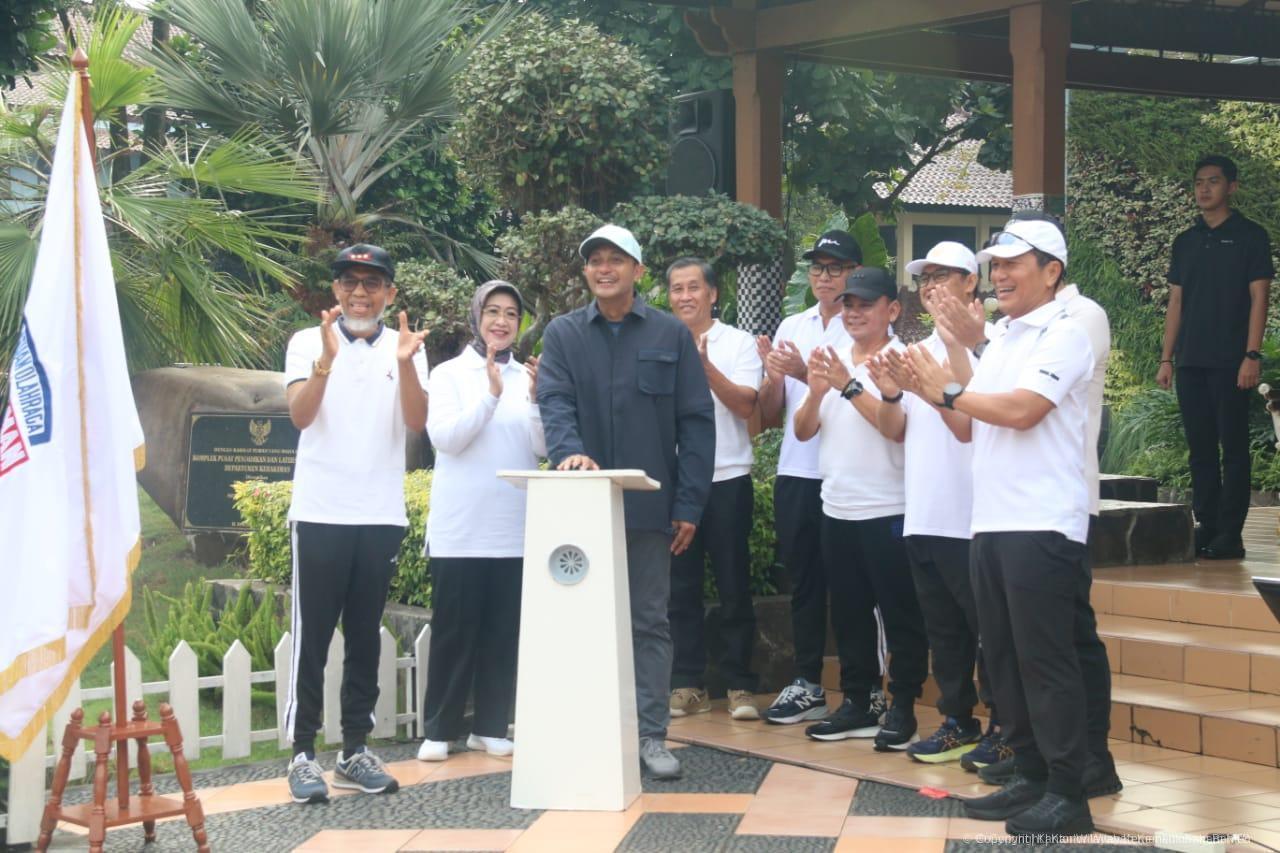 Rangkaian Kegiatan Peringatan Hari Pengayoman ke-80 Resmi Dibuka, Kanwil Kemenkum NTB Turut Hadir